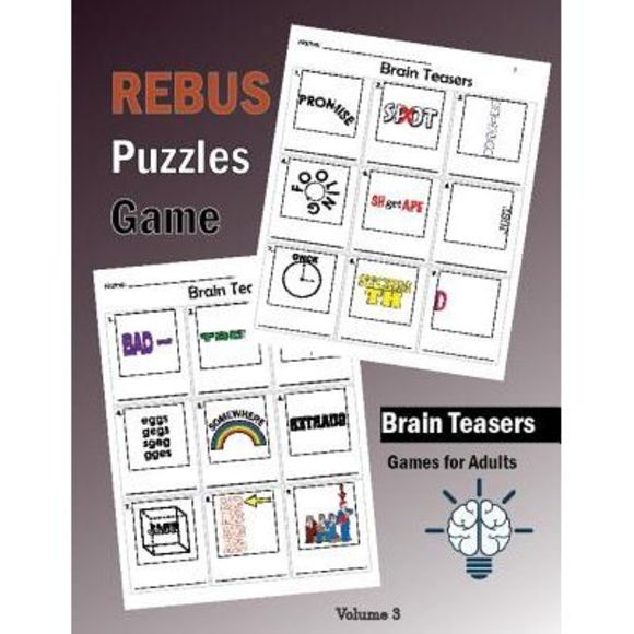 Suzy Ferner | Other | Brain Teasers Rebus Puzzles Games Rebus Puzzle ...